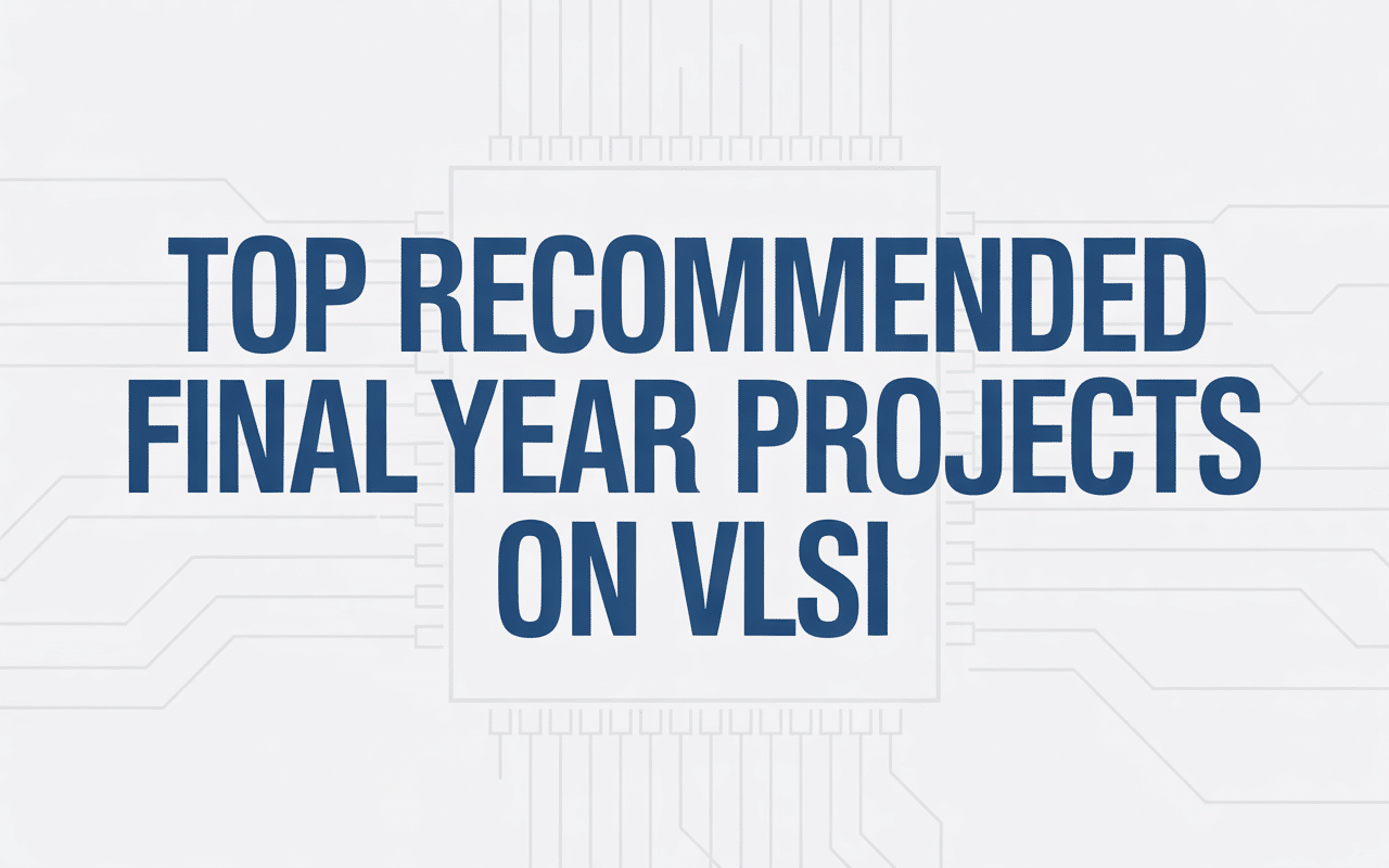 Top Recommended Final Year Projects on VLSI