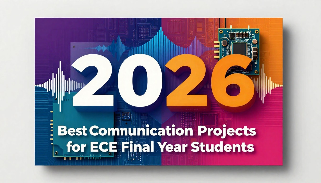 2026 Best Communication Projects for ECE Final Year Students